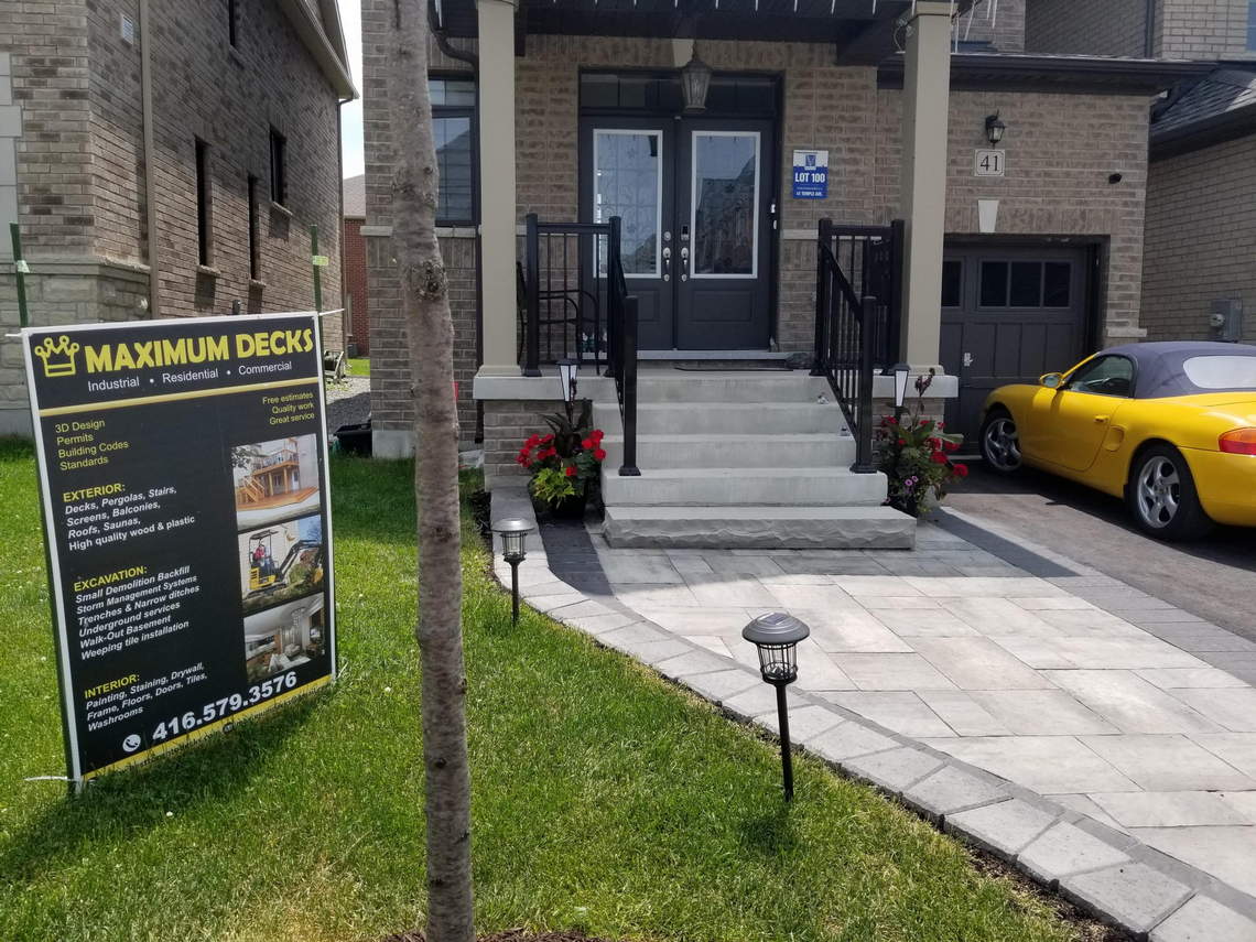 Certified Interlocking Driveway Contractor in King City | ☎️